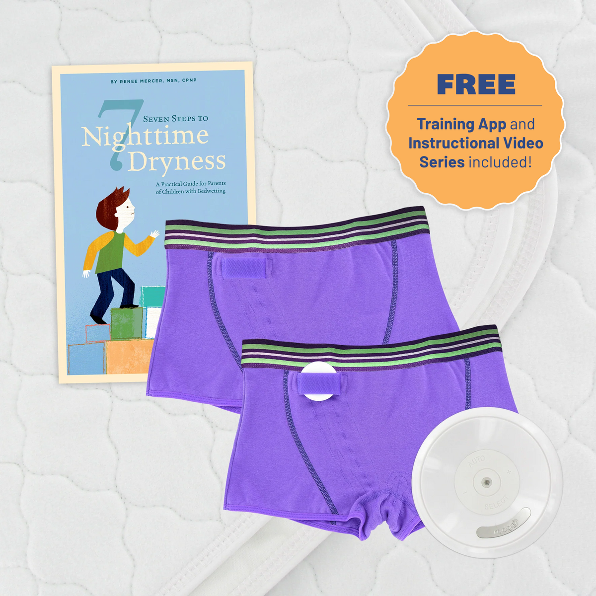 Rodger Wireless Bedwetting Alarm Treatment Kit: Bedwetting Store