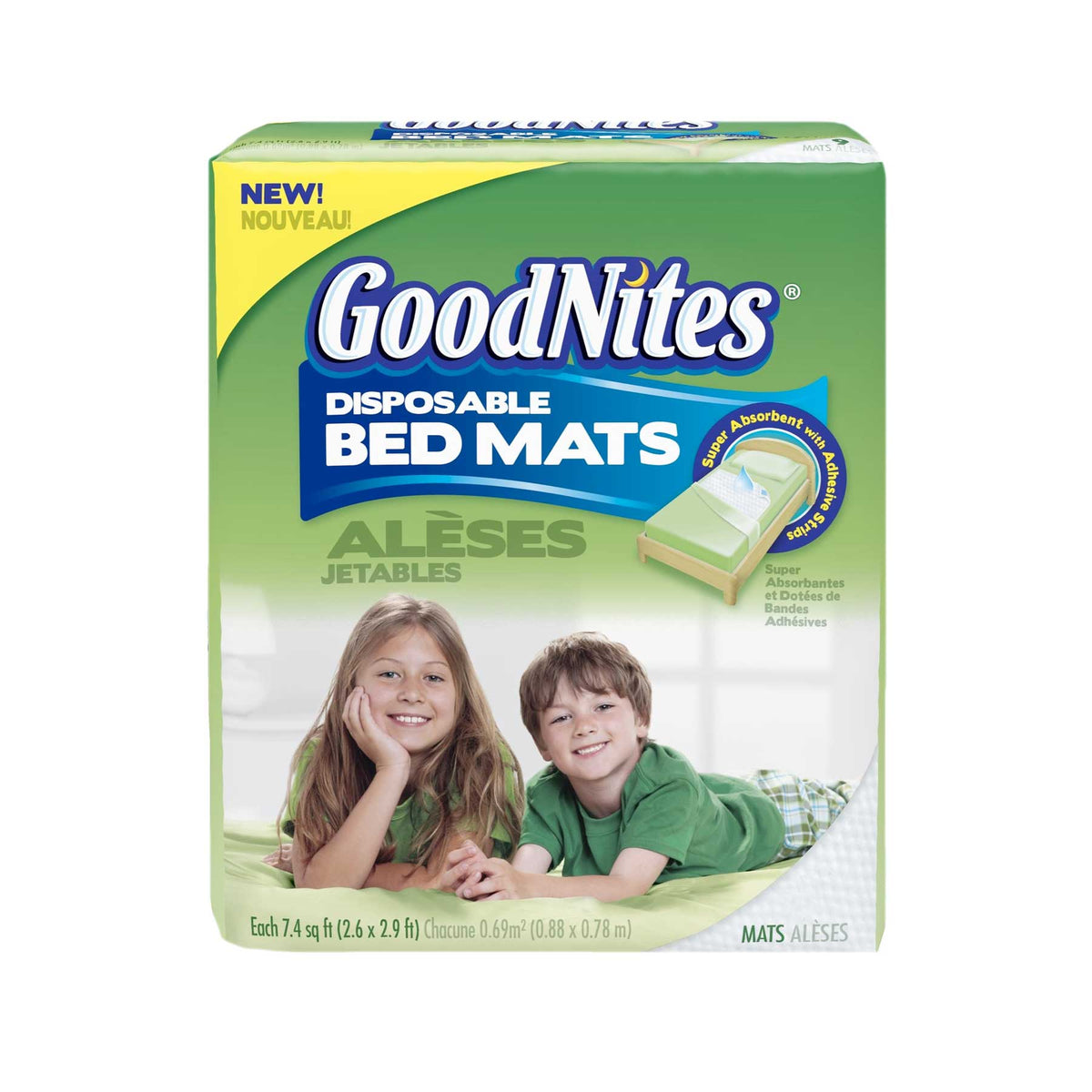 Goodnites Bed Mats: Bedwetting Store