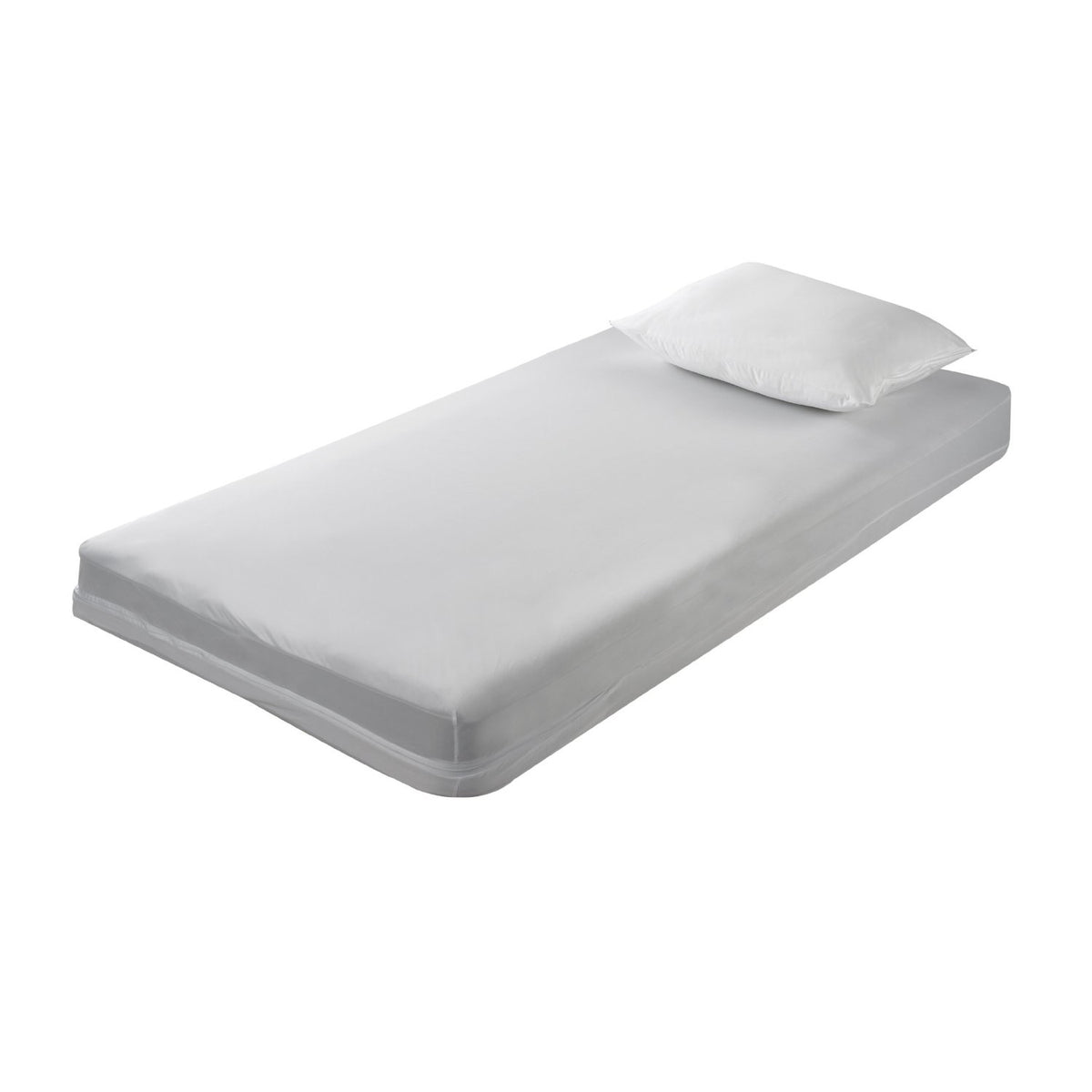 Zippered Vinyl Mattress Protector - Heavy Duty - 9", 12", & 16" Depths ...