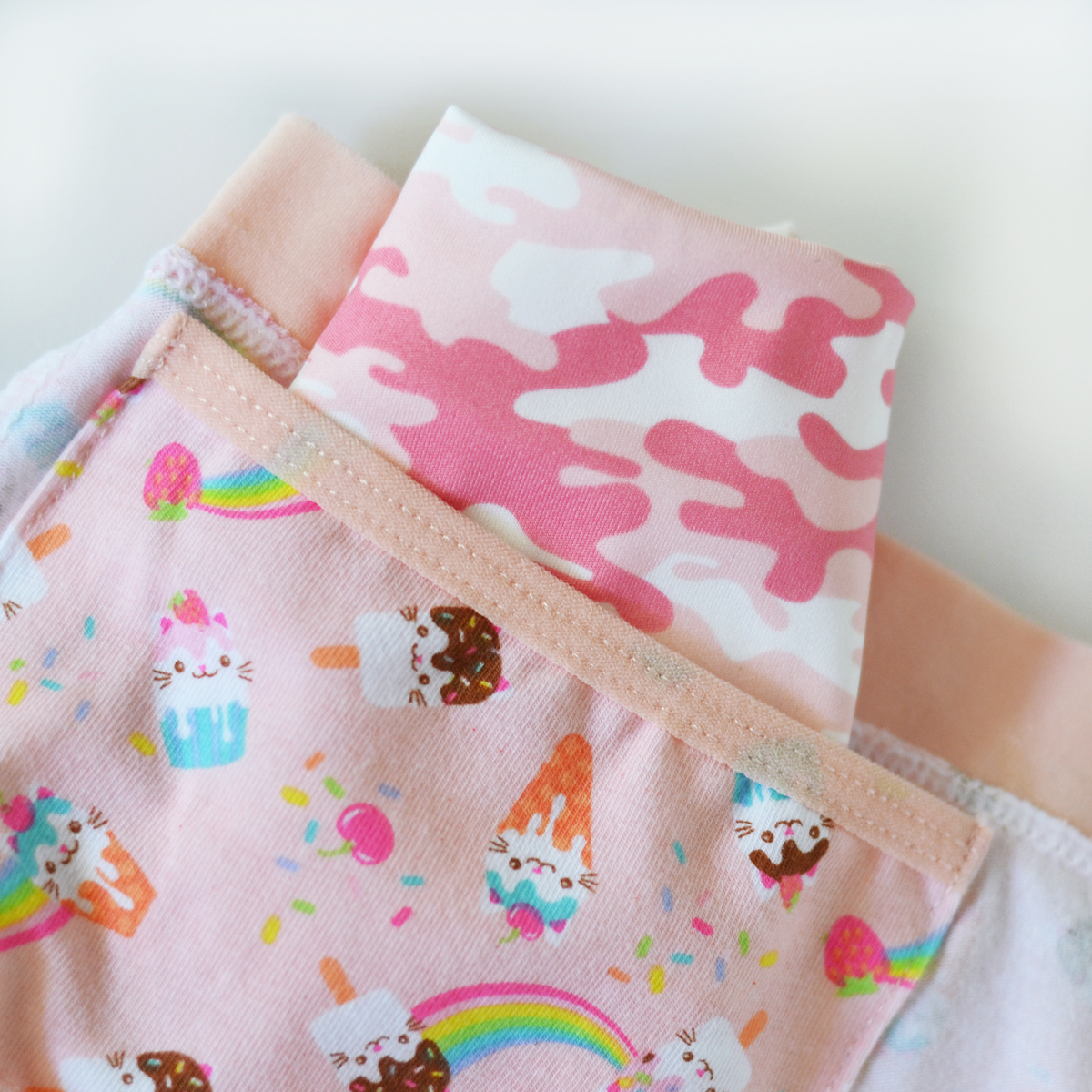 My Private Pocket Backup Underwear for Girls - Camo 3 Pack - Bedwetting ...